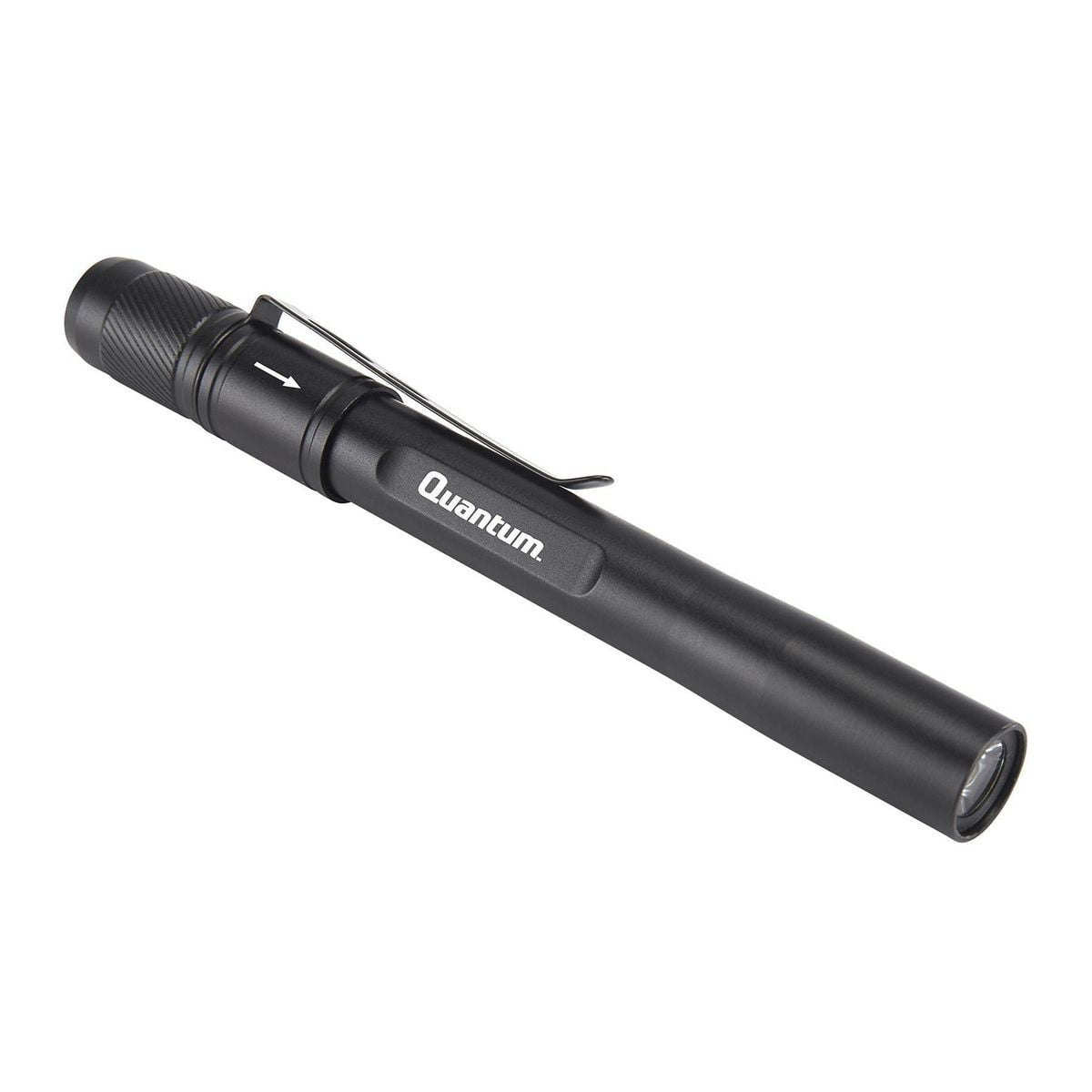 Quantum 140 Lumen USB Rechargeable Small Pocket Flashlight with Pen ...