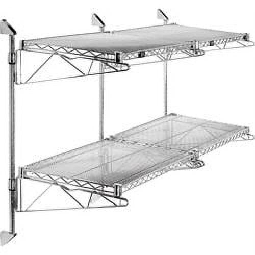 Quantum 178828 Multiple Shelf Wall Mounts - Pair of 24 inch Brackets ...