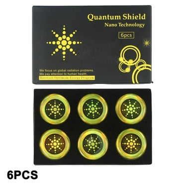 Anti Radiation Shield 5G EMF Protection- Phones Laptops- 6 Stickers gold - Walmart.com