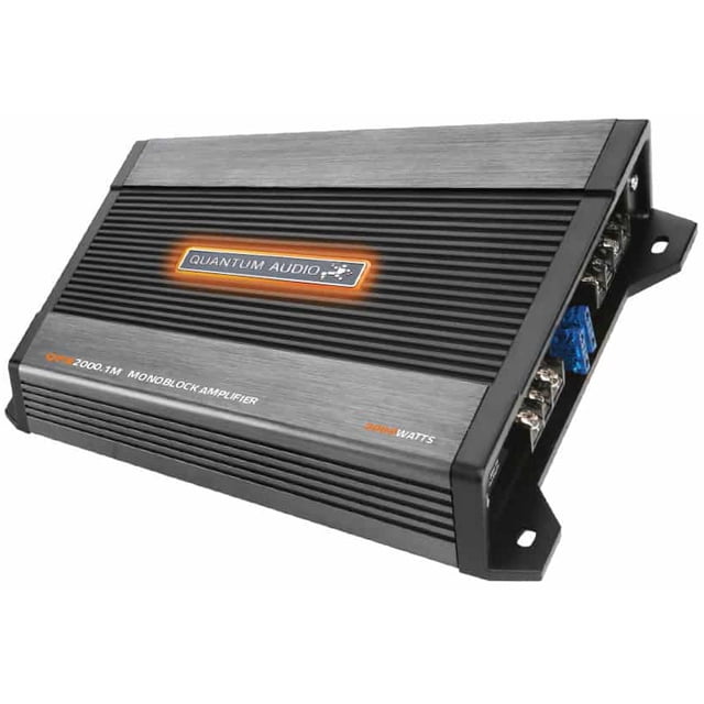 Quantum Audio QPX2000.1M 2000W Max Class-D MonoBlock Car Subwoofer ...