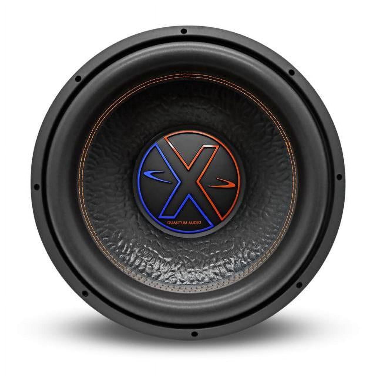 Quantum Audio QWX200012D4 Quantum X Series 12 Inch Dvc 4ohm 2000w ...