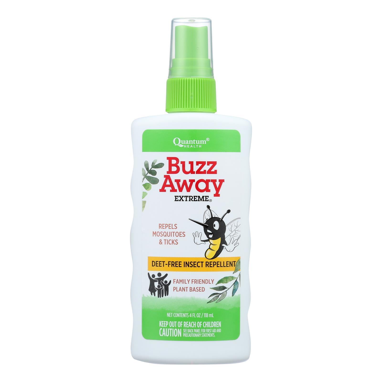 Quantum Buzz Away Extreme Insect Repellent - 4 fl oz - Walmart.com
