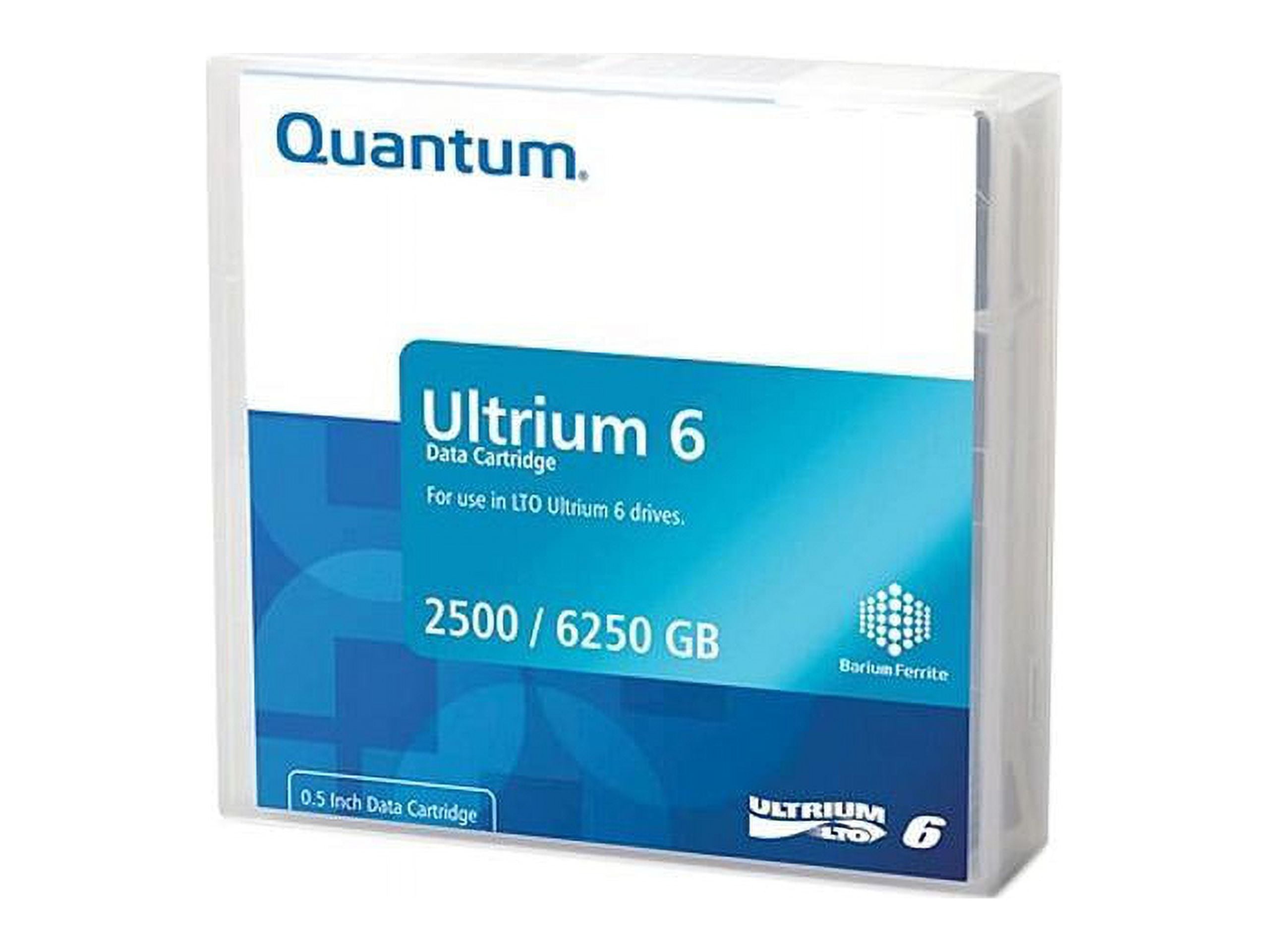 Quantum Tape, LTO, Ultrium-6, 2.5TB/6.25TB METAL PARTICLE (MP ...