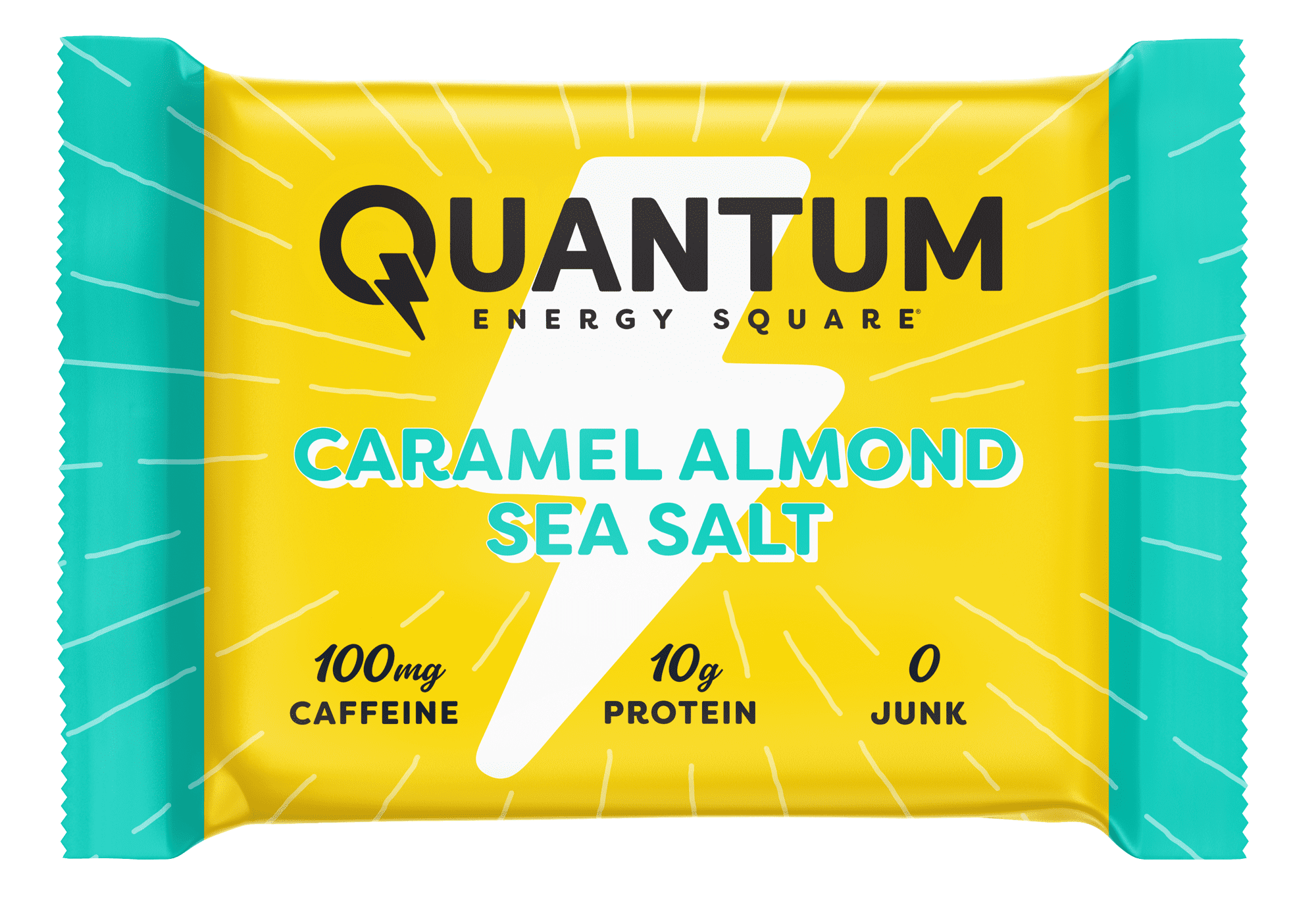 Quantum Energy Square: Energy Bar with Caffeine & 10g Protein ...