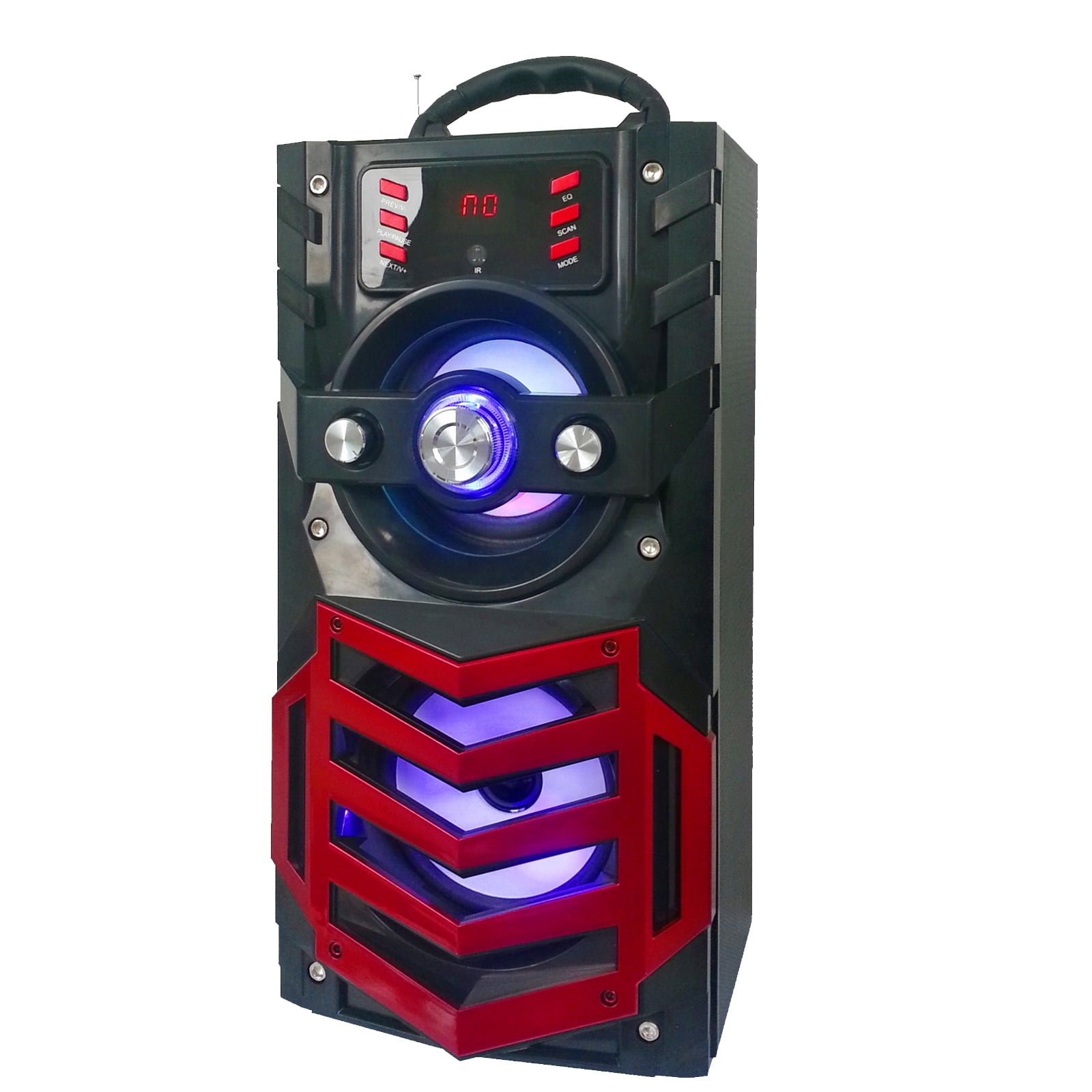 Quantum FX Portable BT Speaker with FM Radio - Red - Walmart.com