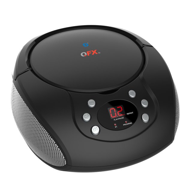 Quantum Fx BT Boombox AM/FM/USB/CD Player - Walmart.com