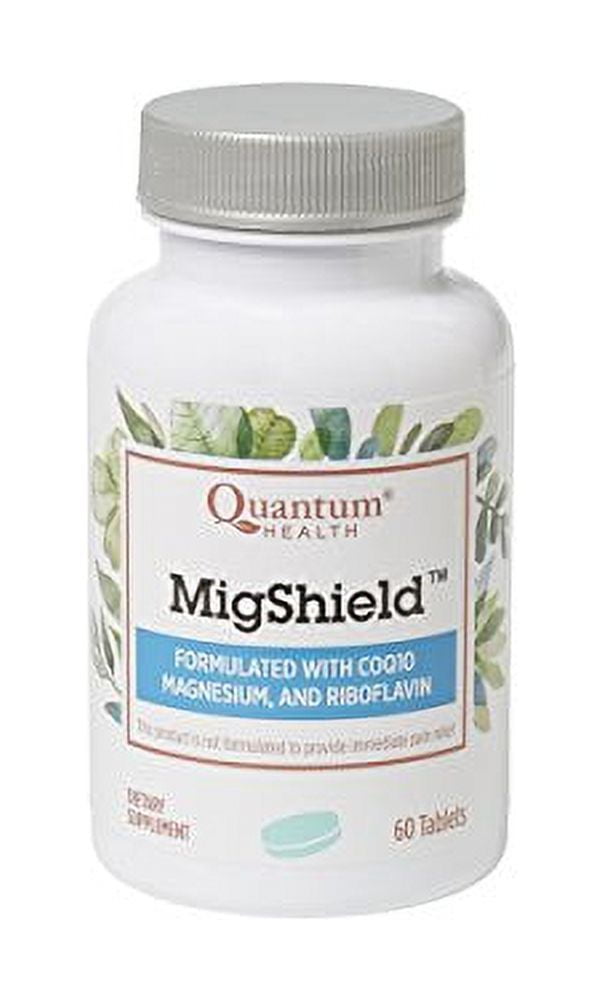 Quantum Health MigShield Tablets, Dietary Supplement, 60 Count, 2 Pack ...
