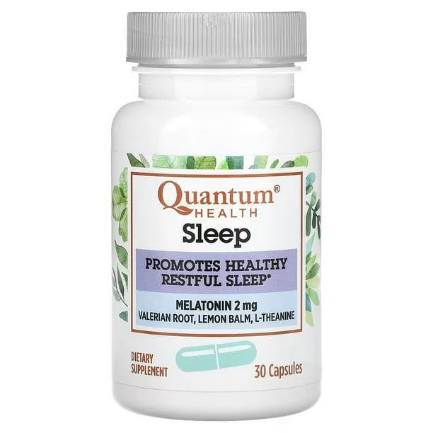 Quantum Health Sleep, 2Mg - 30 Capsules - Walmart Business Supplies