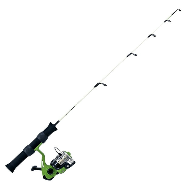 Quantum Ice Spinning Reel and Ice Fishing Rod Combo, Green - Walmart.com
