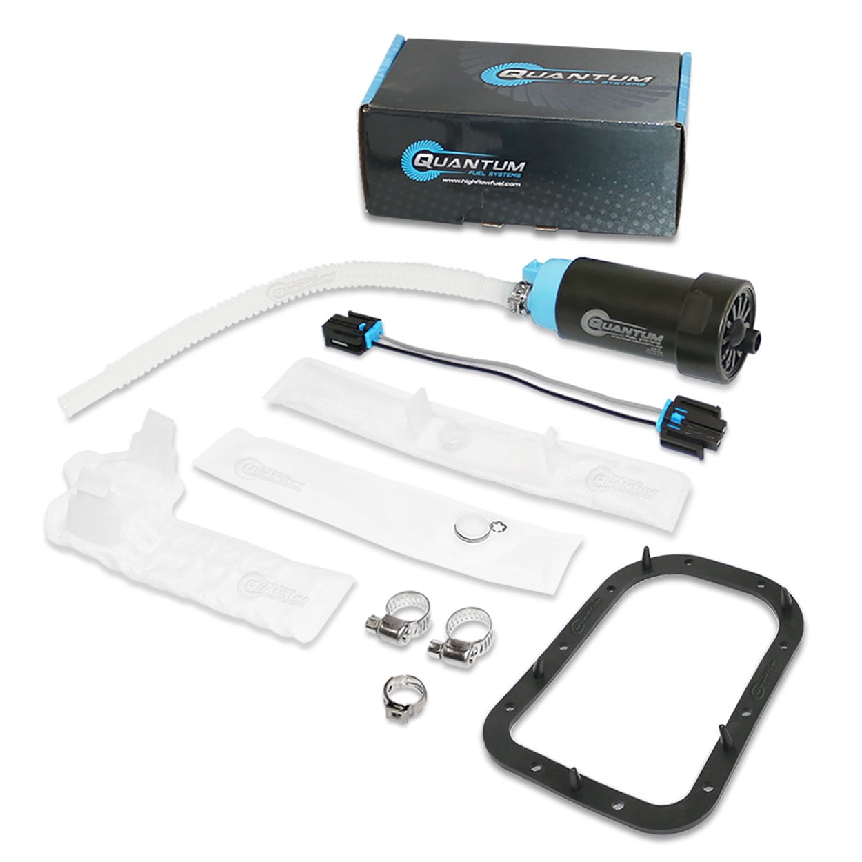 Quantum Intank Fuel Pump w/ Tank Seal for Harley-Davidson FLSTFBS Fat ...