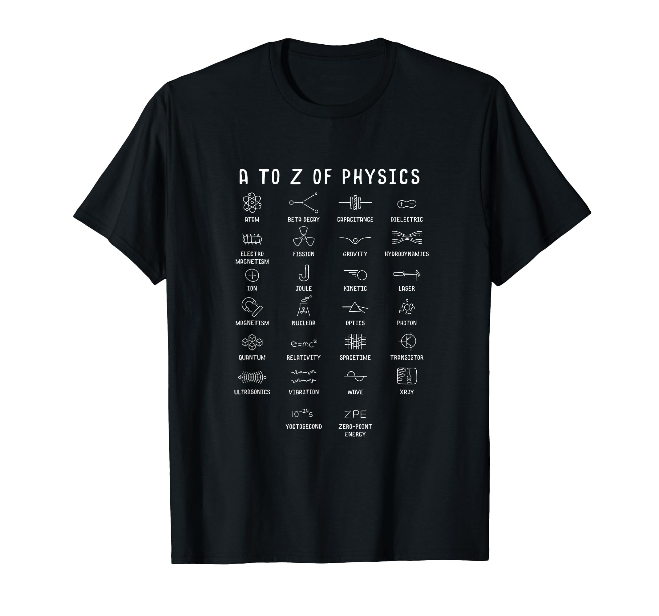 Quantum Mechanic Special Relativity Physics Physicist T-Shirt - Walmart.com
