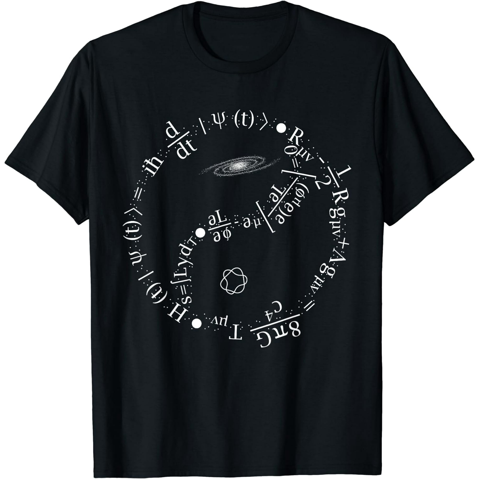 Quantum Mechanics Formula - String Theory Maths Universe Short Sleeve T ...