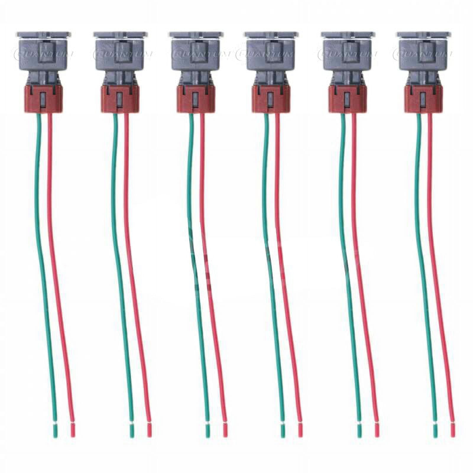 Quantum Nissan-Style Fuel Injector Pigtail Adapter (Choose QTY ...