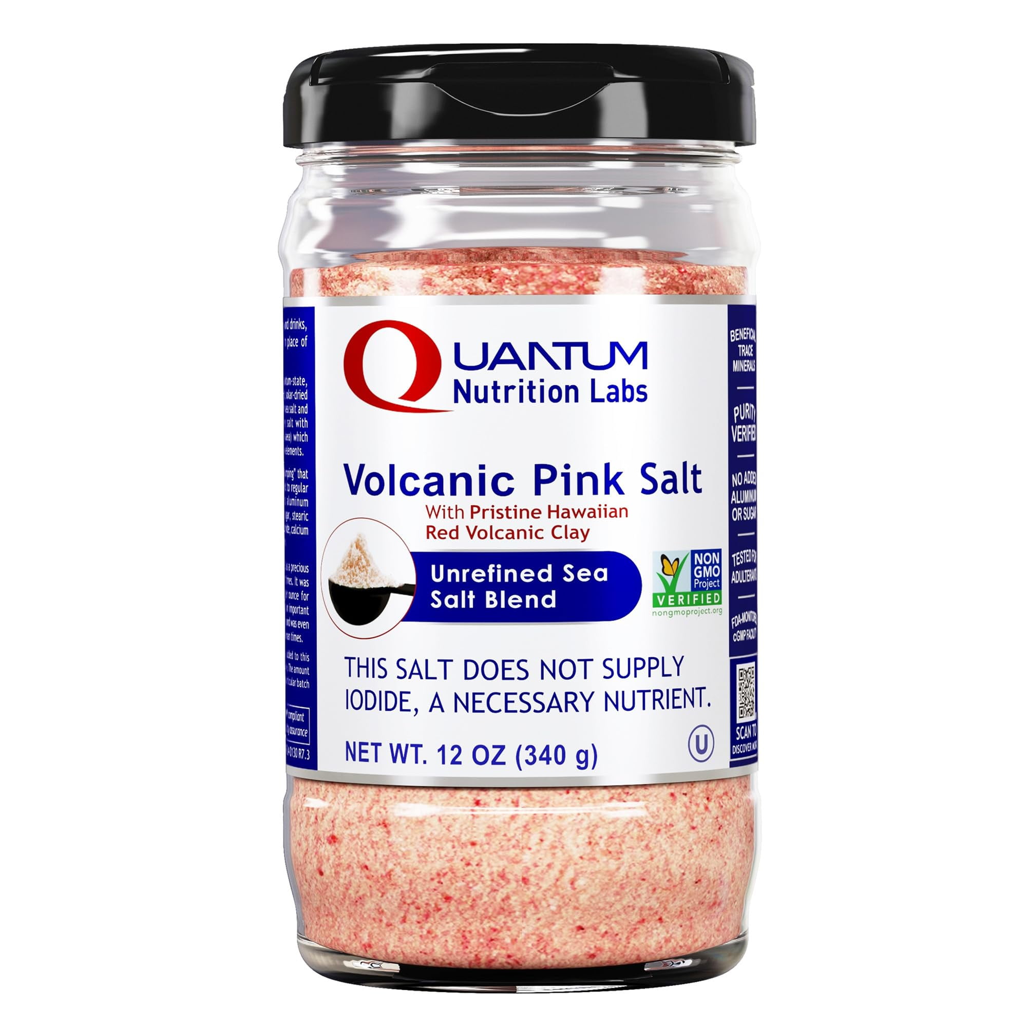 Quantum Nutrition Labs Volcanic MFF30 Pink Salt - Our Pink Sea Salt is ...