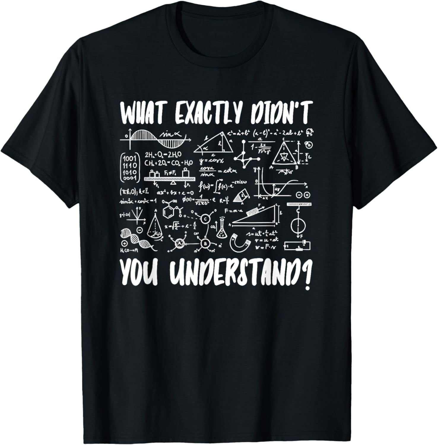 Quantum Physics Physicist What Exactly Didnt You Understand T-Shirt - Walmart.com
