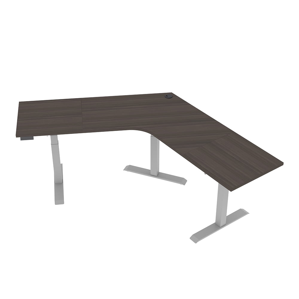 Quantum Series V-Shaped Electric Sit-Stand Desk 120 Degree Workstation ...