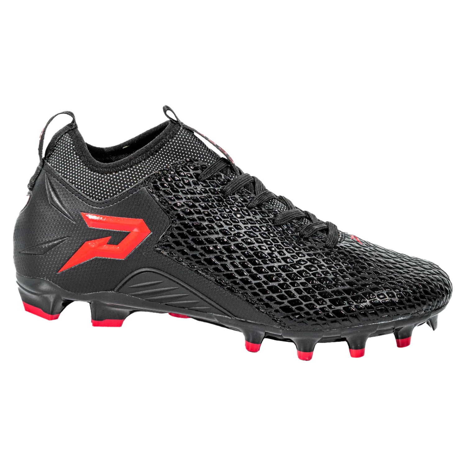 Quantum Speed: Football Cleats - Black Cobra Skin - Walmart.com