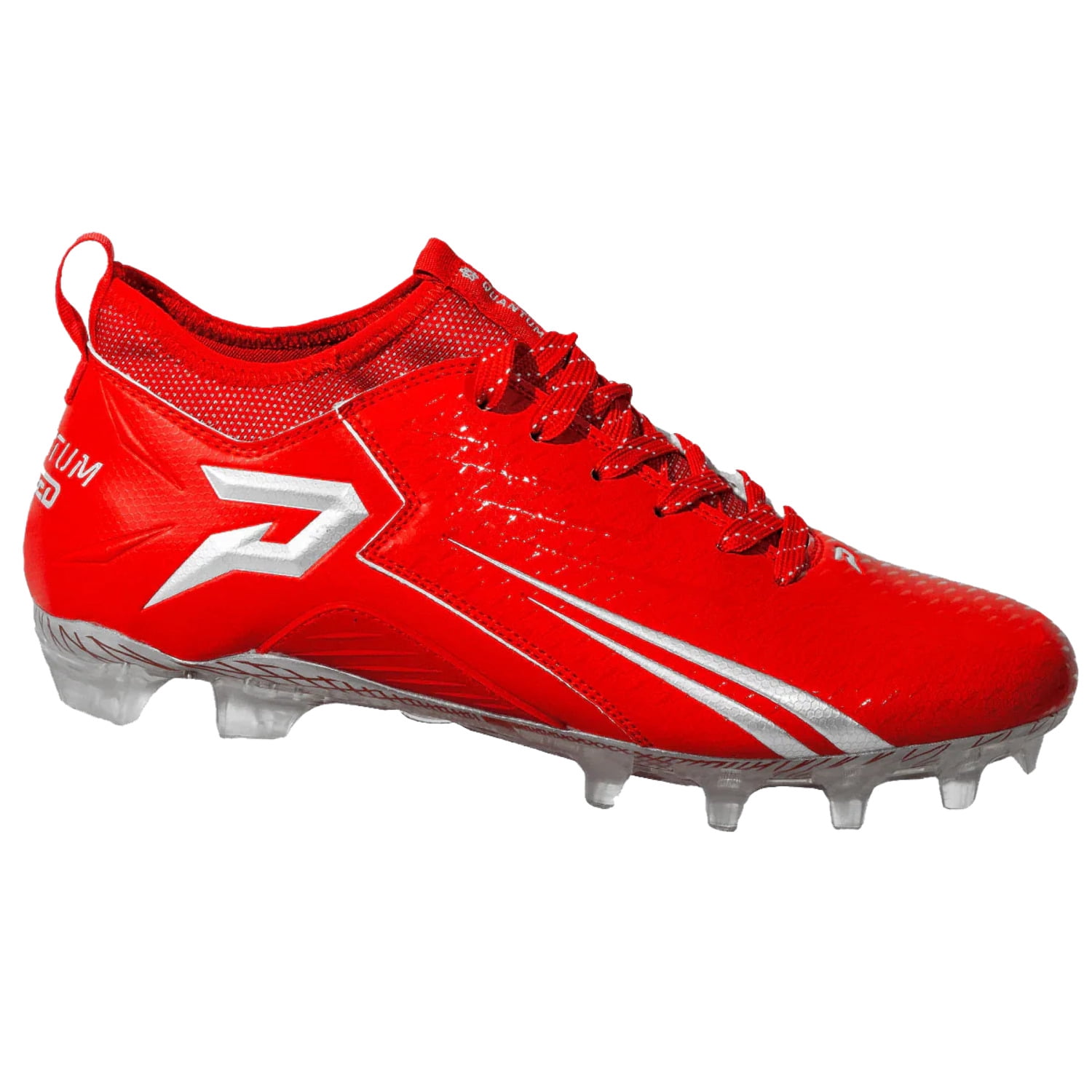 Quantum Speed: Football Cleats - Red - Team Colors - Walmart.com
