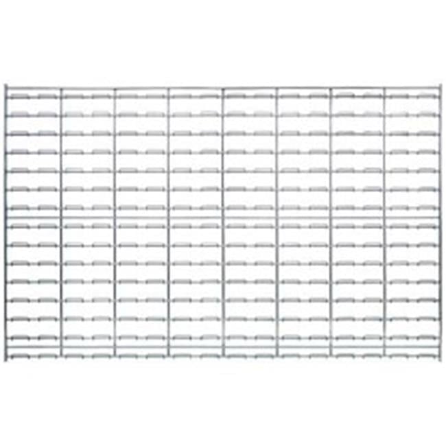 Quantum Storage Chrome Wire Louvered Panels - 48 x 30 in. - Walmart.com