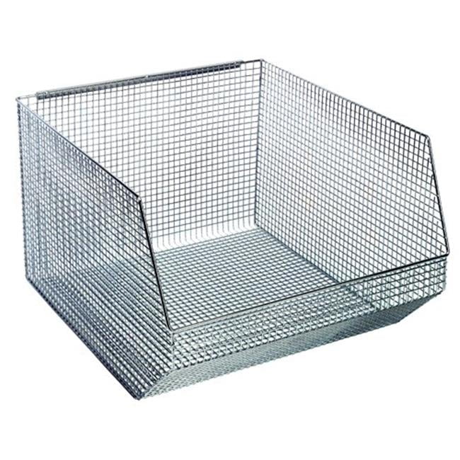 Quantum Storage QMB570C Chrome Wire Mesh Stack & Hang Bins - Walmart.com