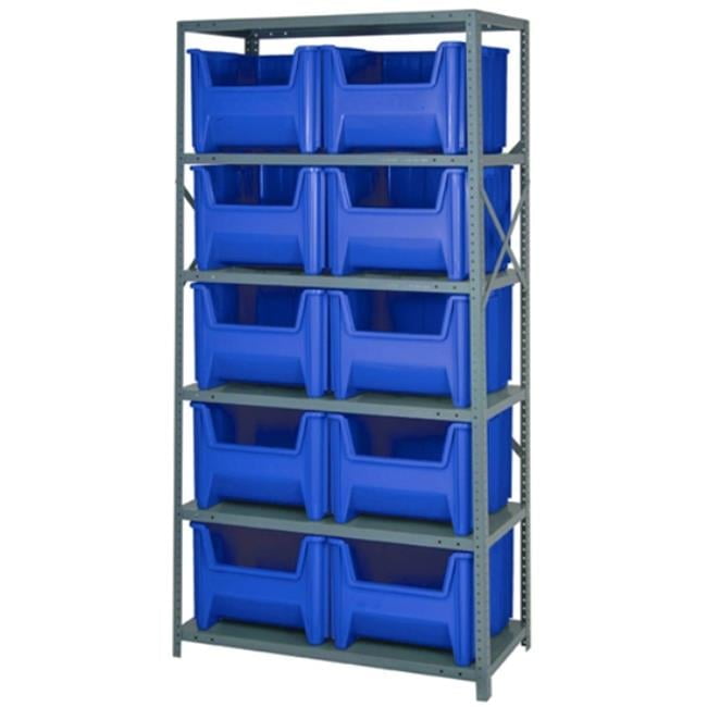 Quantum Storage Systems 652736BL QSBU-800 Shelving with 10 Giant Hopper ...