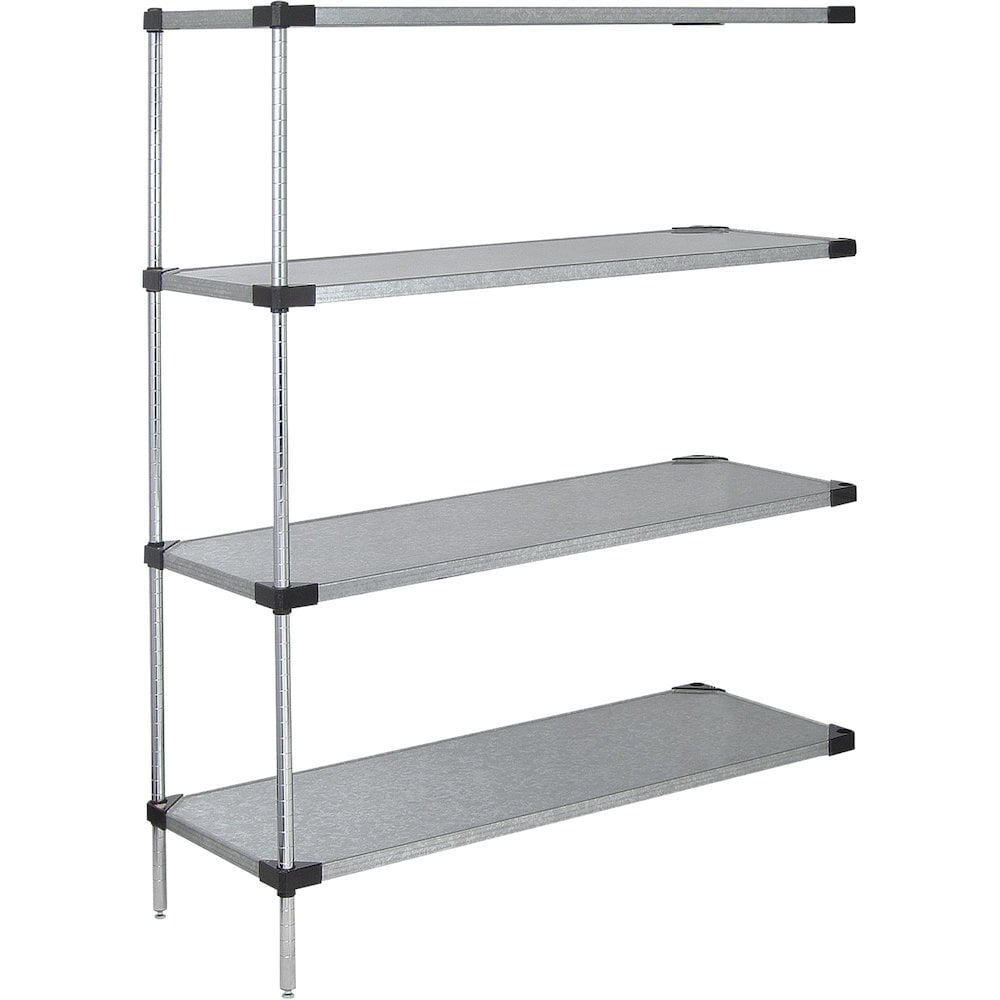 Quantum Storage Systems Shelving Unit, Solid in Carbon Steel Material ...