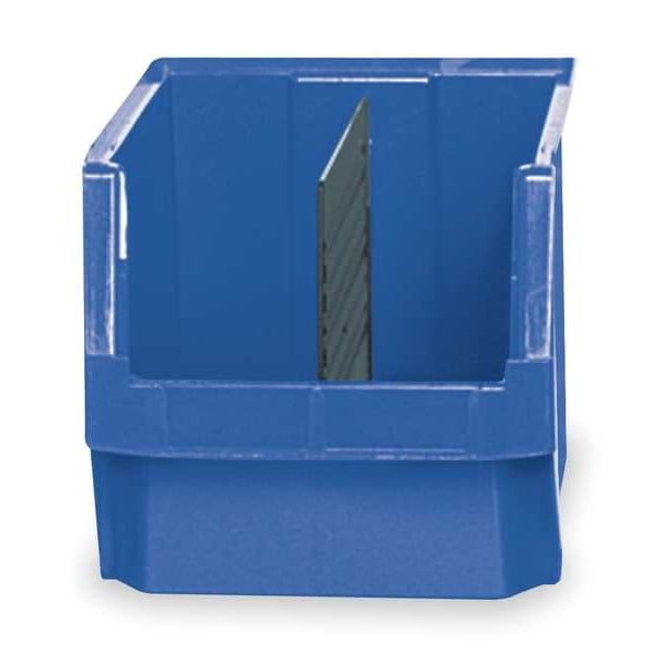 Quantum Storage Systems Bin,Blue,Polyethylene,11 7/8 in QMS533BL ...