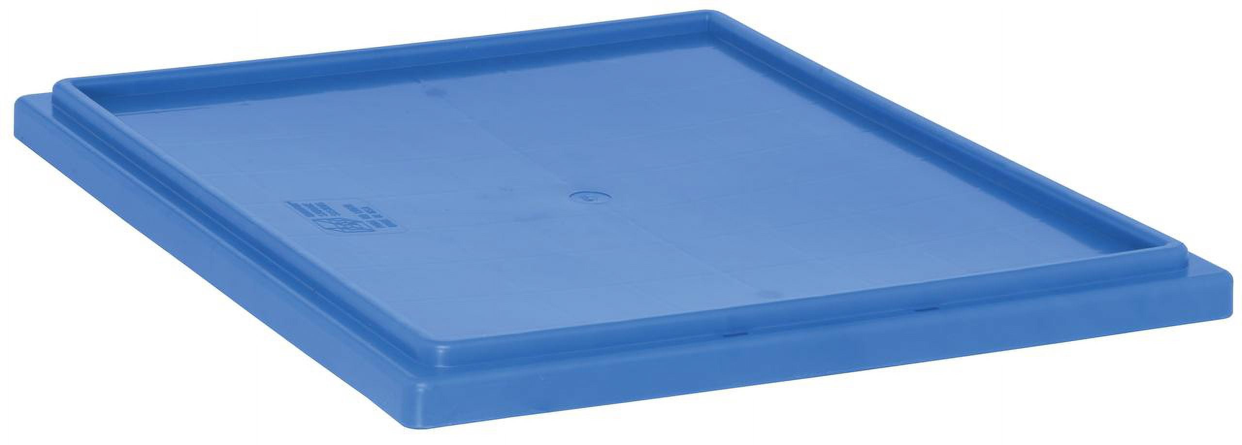 Quantum Storage Systems Blue Plastic Tote Box Lid, For Use With SNT225 ...