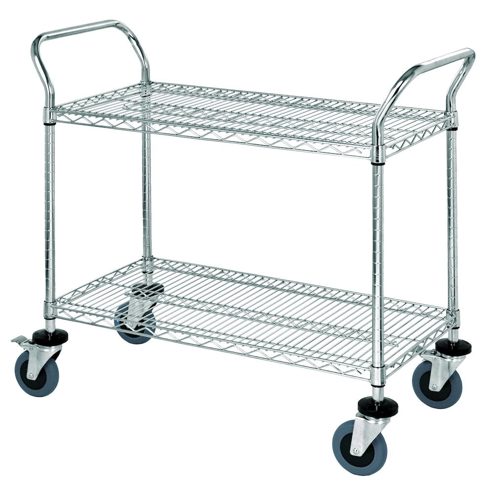 Quantum Storage Systems Cart, Bussing Utility Transport, Metal Wire In ...
