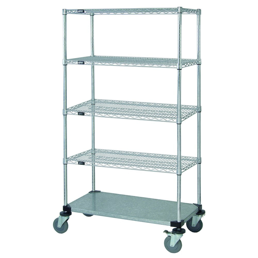 Quantum Storage Systems Cart, Stem Caster in Carbon Steel Material ...