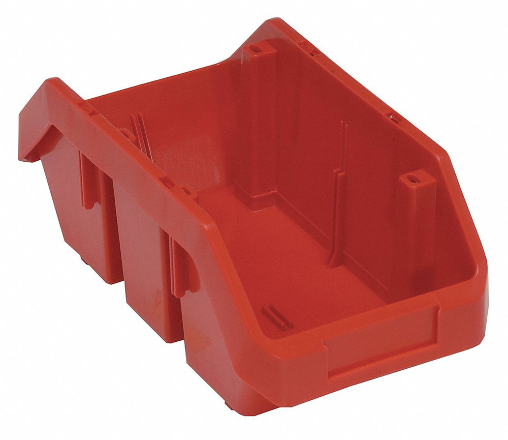 Quantum Storage Systems Cross-Stacking Bin,Red,PP,5 in QP1265RD ...
