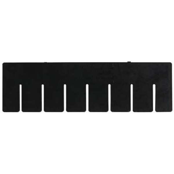 Quantum Storage Systems Divider,Black,PPC,8 1/4 in,PK6 DL91035CO ...