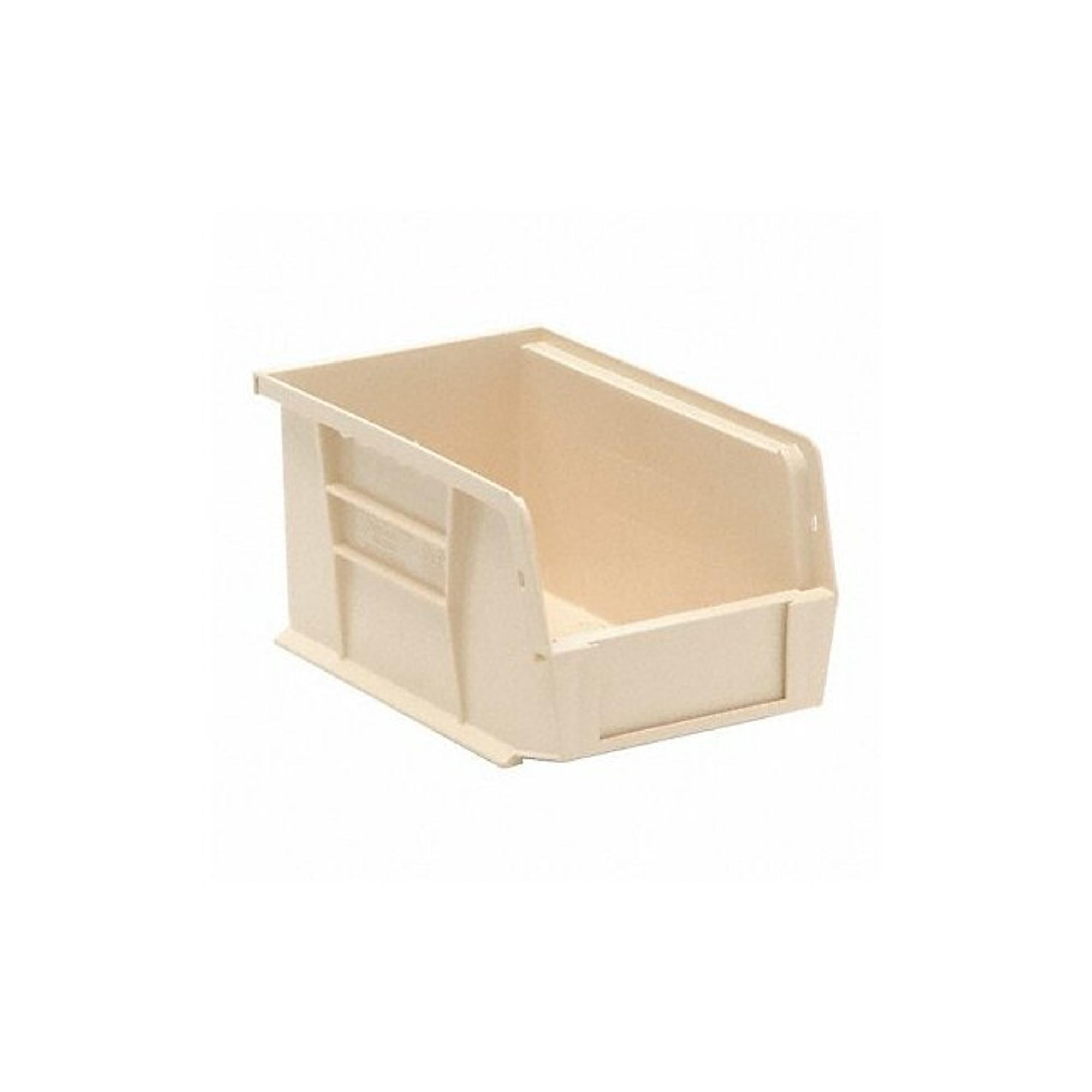 Quantum Storage QUS221IV Ultra Stack & Hang Bin, Ivory - 9.25 x 6 x 5 ...