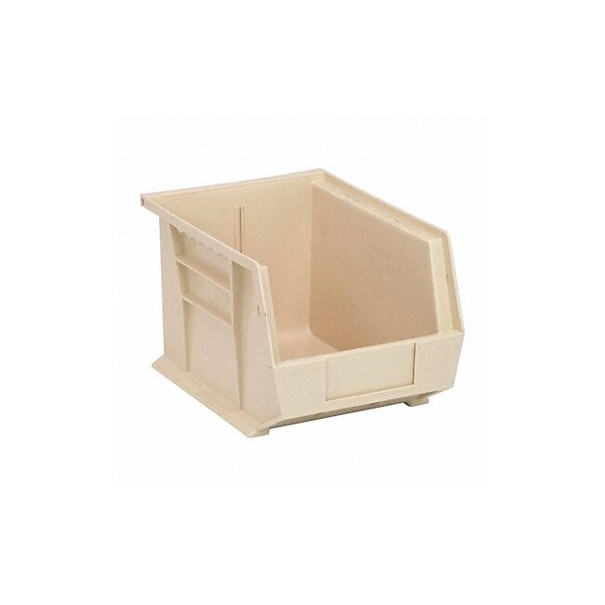 Quantum Storage QUS239IV Ultra Stack & Hang Bin, Ivory - 10.75 x 8.25 x ...