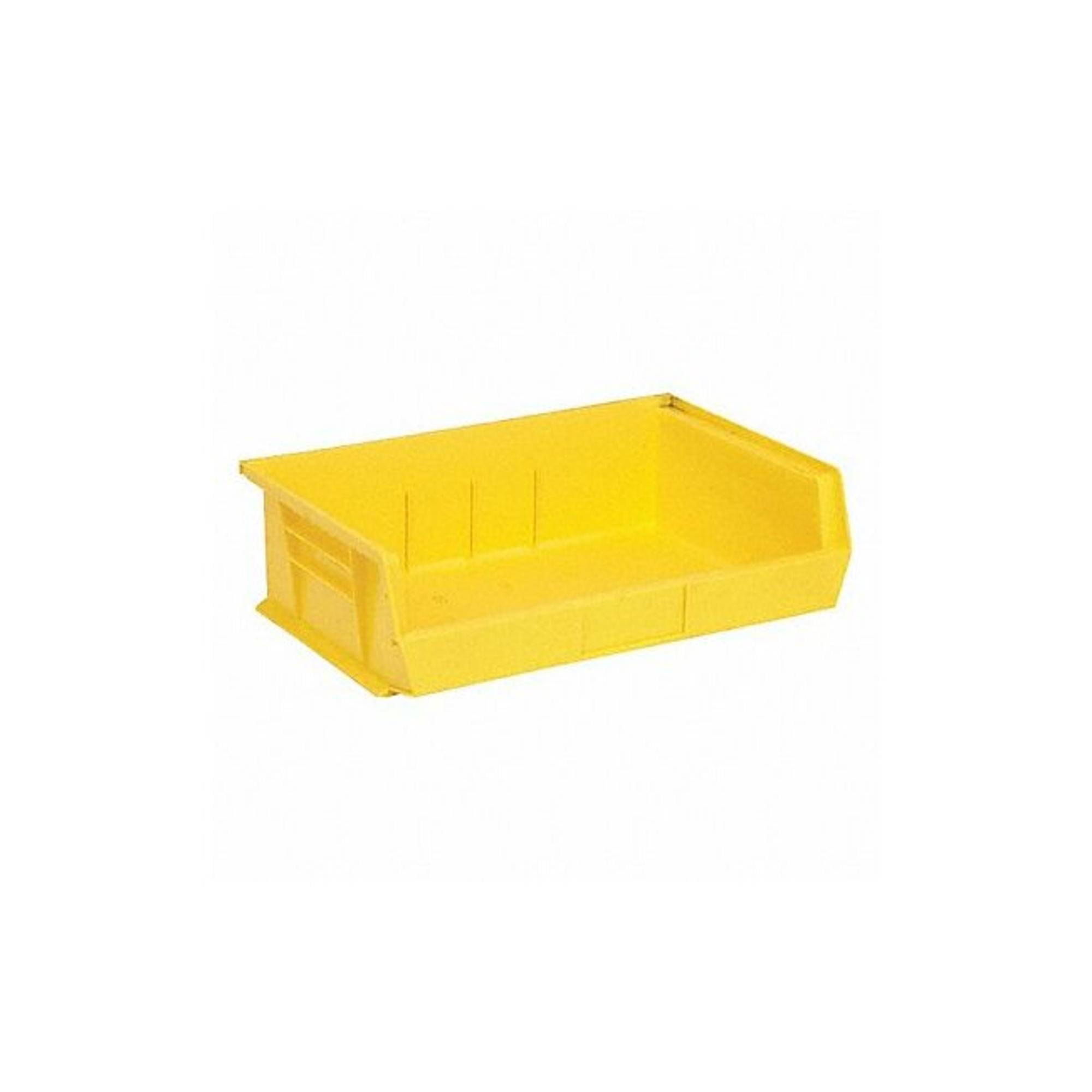 Quantum Storage Systems Hang and Stack Bin,Yellow,PP,5 in QUS245YL ...