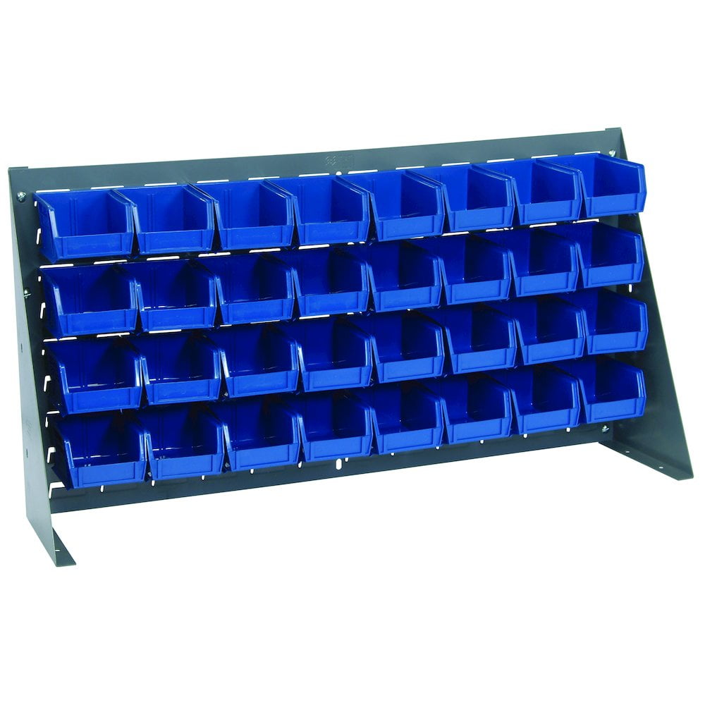 Quantum Storage Systems QBR-3619-210-32BL Solid Louvered Panel Bins ...