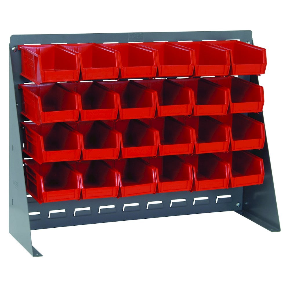 Quantum Storage Systems QBR-2721-220-24RD Solid Louvered Panel Bins ...