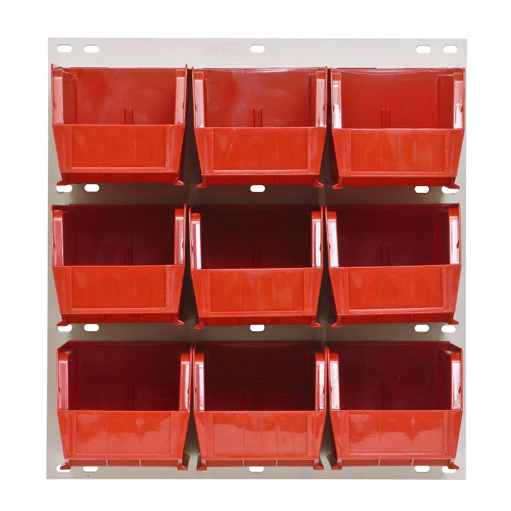 Quantum Storage Systems Louvered Panel, Wall Mount in Carbon Steel ...