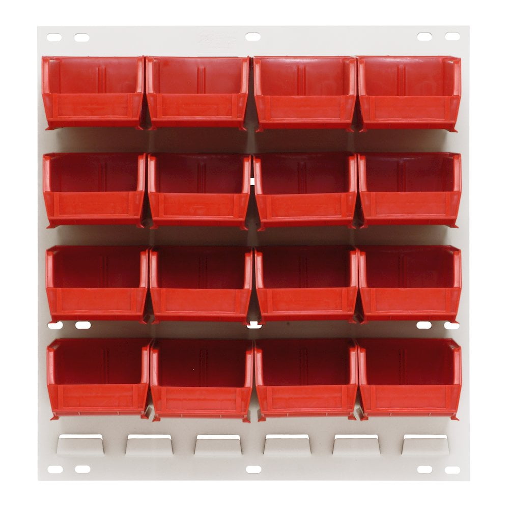 Quantum Storage Systems QLP-1819HC-210-16RD Solid Hanging Louvered ...