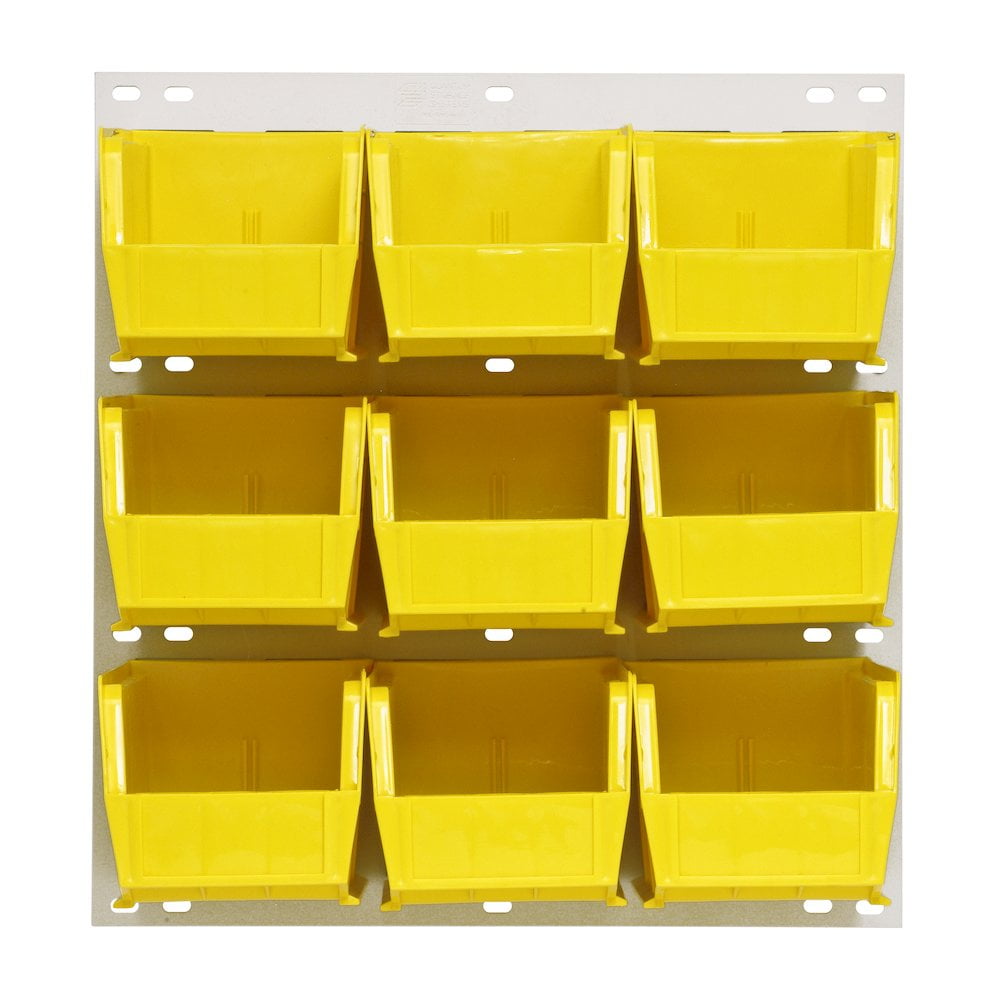 Quantum Storage Systems Louvered Panel, Wall Mount in Carbon Steel ...