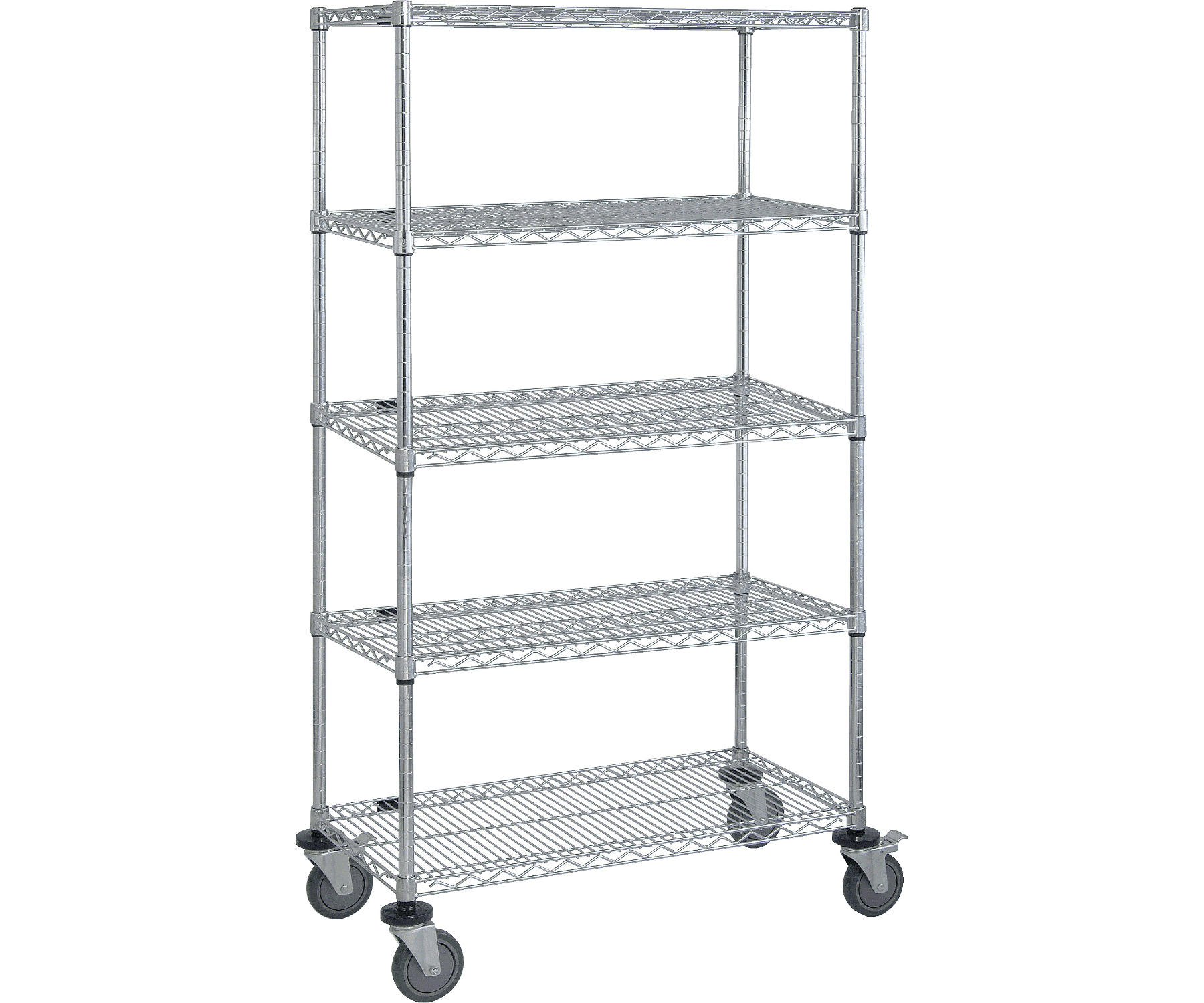 Quantum Storage Systems M2460C47-5LH57C Wire Wheels Shelves Chrome 5 ...