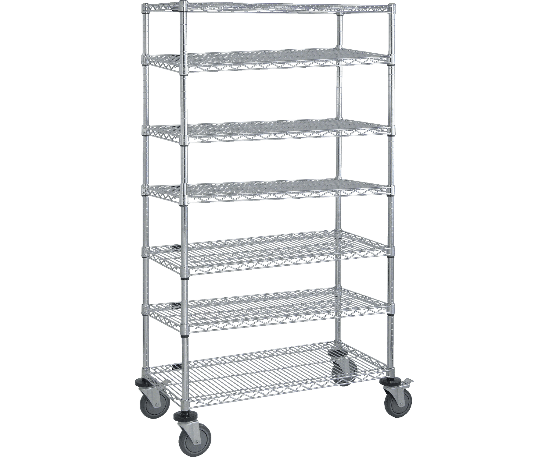 Quantum Storage Systems M2460C47-7LH57C Wire Wheels Shelves Chrome 7 ...