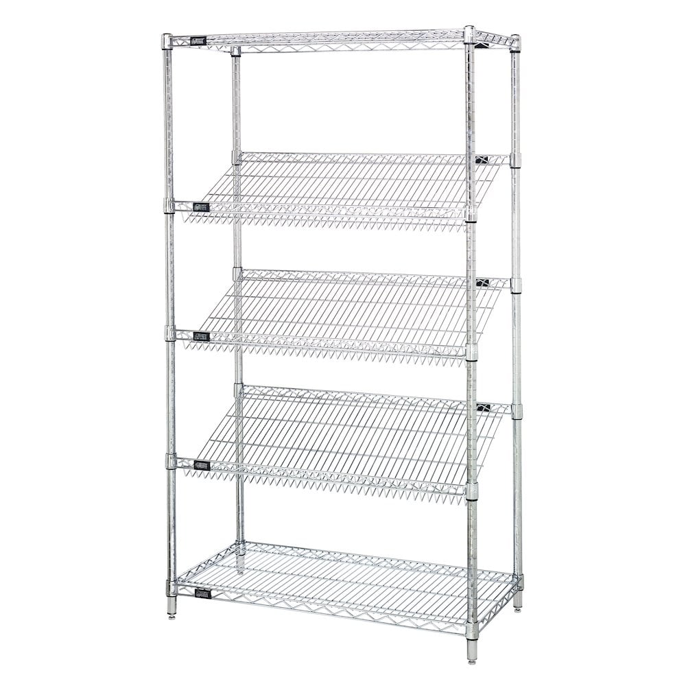 Quantum Storage Systems Merchandising and Display Rack/Cart in Carbon ...