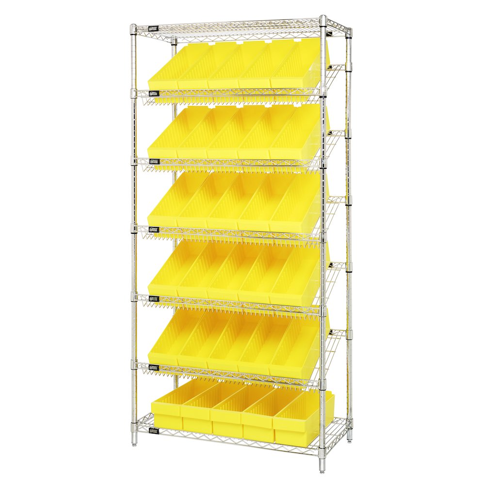 Quantum Storage Systems Merchandising and Display Rack/Cart in Carbon ...