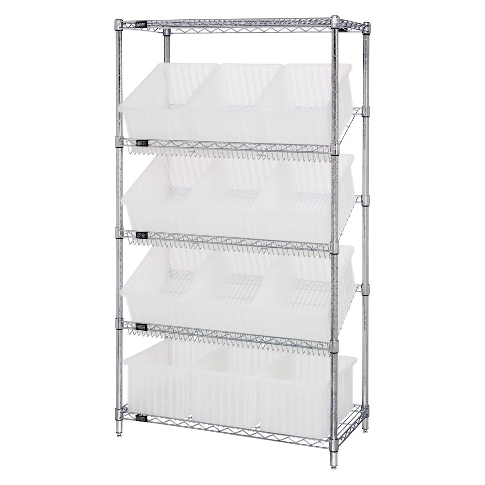 Quantum Storage Systems Merchandising and Display Rack/Cart in Carbon ...