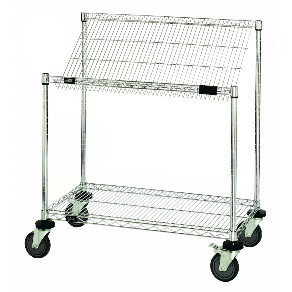 Quantum Storage Systems Merchandising and Display Rack/Cart in Carbon ...
