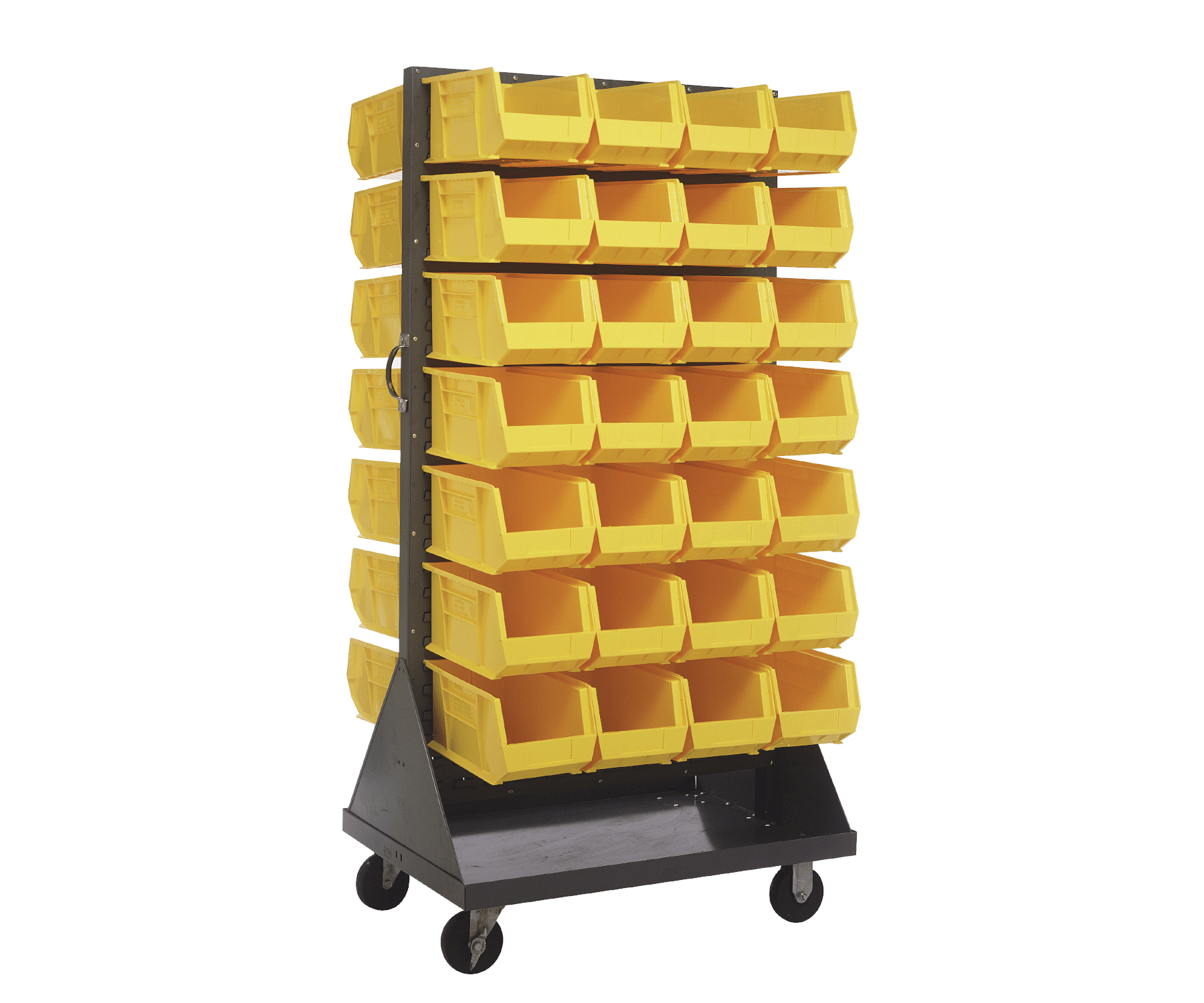 Quantum Storage Systems QMD-36H-240YL Solid Mobile Louvered Panel ...