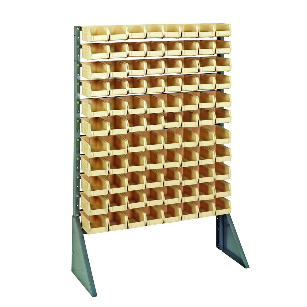 Quantum Storage Systems QRU-12S-220-96IV Solid Single Sided Rail Bins ...