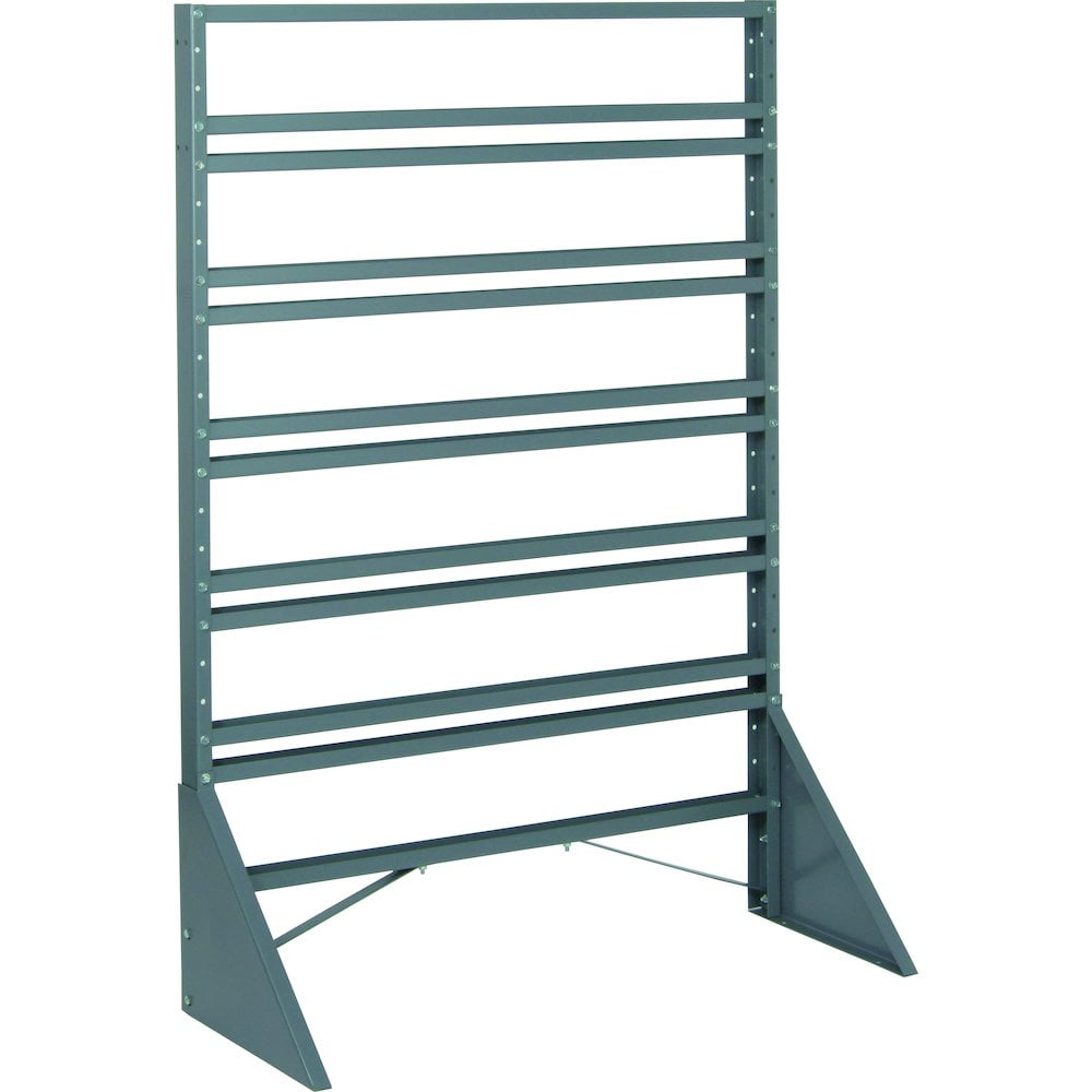 Quantum Storage Systems Rail Rack System in Carbon Steel Material, Gray ...