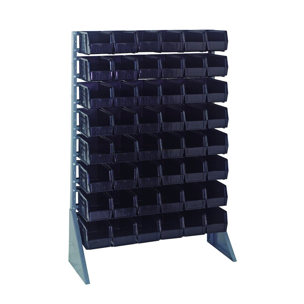 Quantum Storage Systems Rail Rack System in Carbon Steel Material, Gray ...